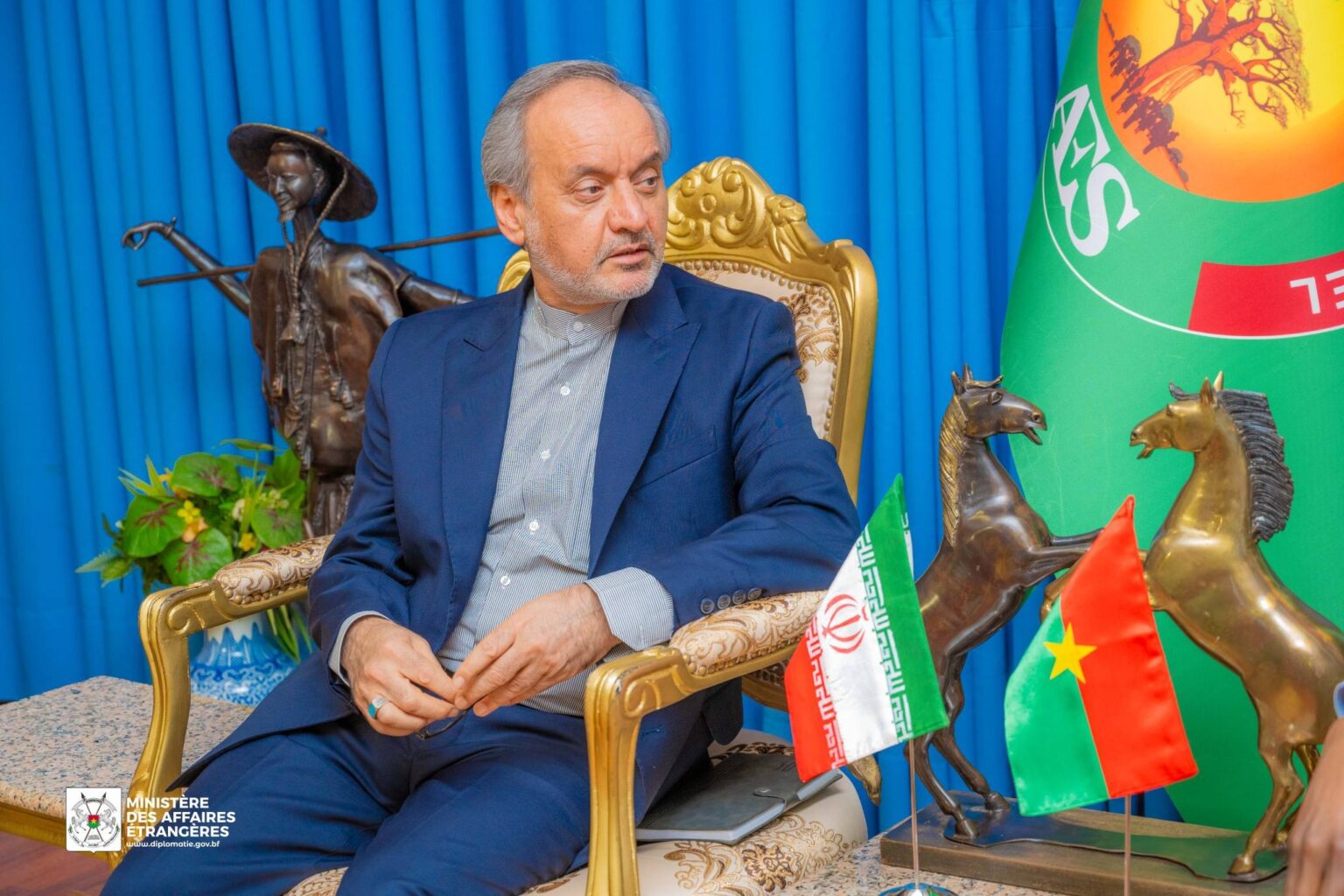 Coopération: le Burkina Faso et l’Iran font le point de leurs relations ...